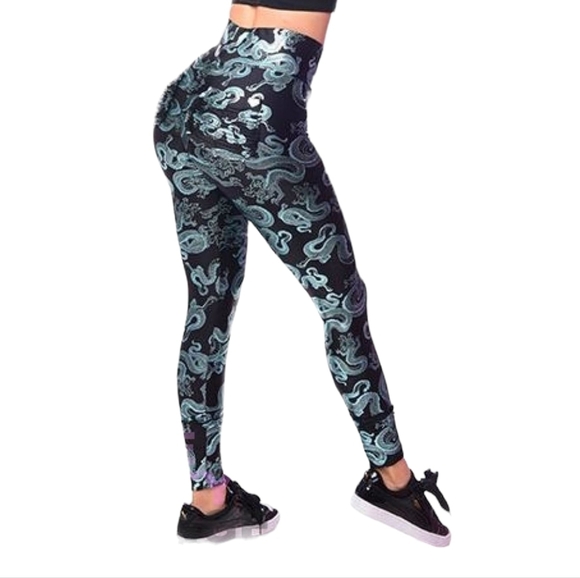 Cute Booty Lounge | Pants & Jumpsuits | Rare Cute Booty Hidden Dragon ...